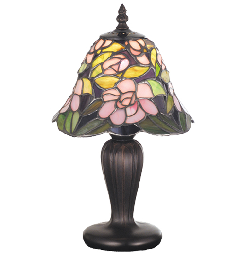 13"H Begonia Mini Lamp